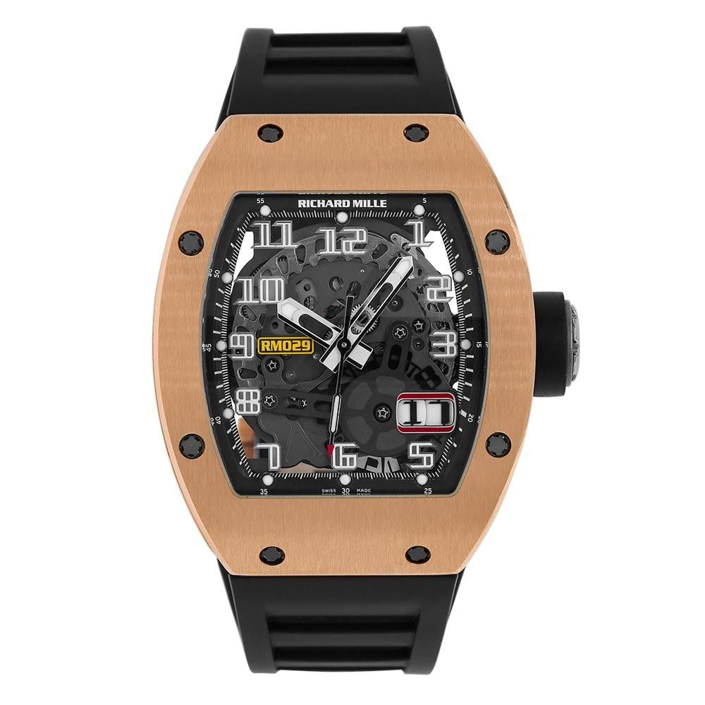 Richard Mille RM029, Rose Gold Oversized Date Automatic 48MM Watch RM0 ...